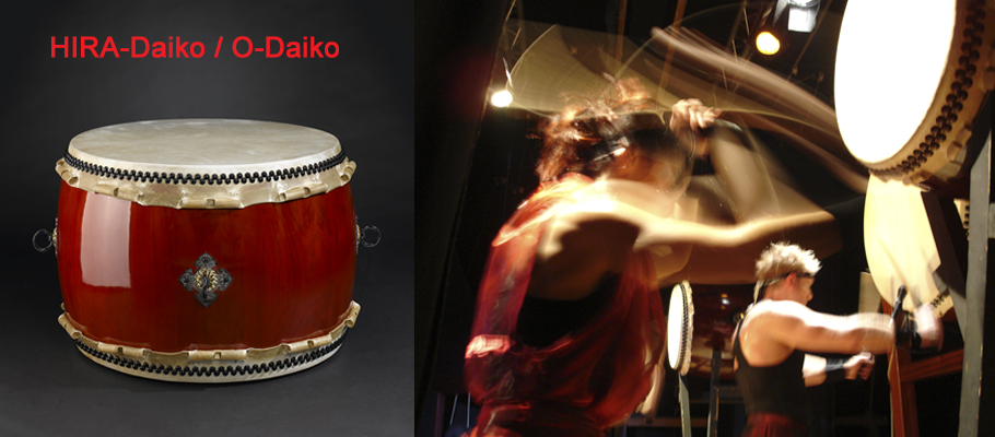 Hira-Daiko - O-Daiko - Hira-Taiko-Trommeln - O-Daiko-drums - Hira-Daiko ...